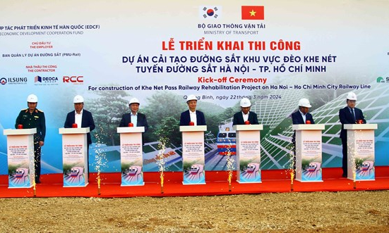 Construction starts on first railway project using RoK’s ODA - Lang Son ...