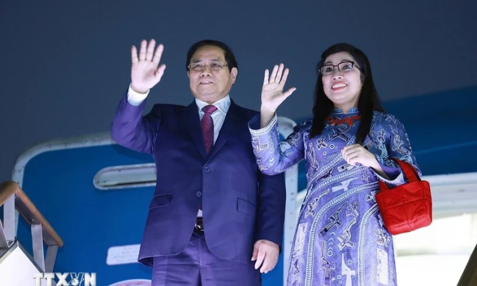 越南政府总理范明政圆满结束对韩国的正式访问 - 中文页面 - 中文页面