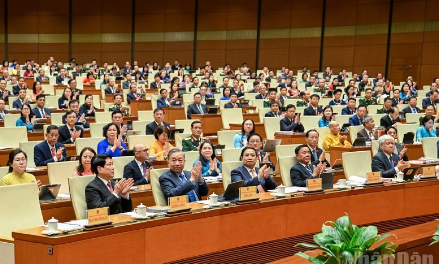 越南第十五届国会第十次会议隆重开幕 - 中文页面 - 中文页面
