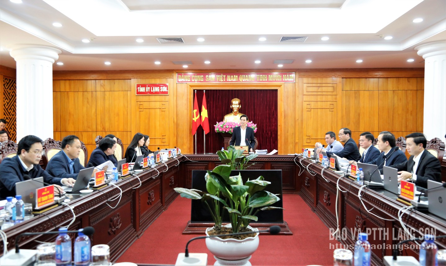 Hội nghị Ban Thường vụ Tỉnh ủy kỳ thứ ba - Báo và Phát thanh, Truyền ...